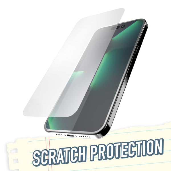 Tuff Sheet - Tempered Glass Screen Protector (2-Pack) for iPhone 15 Pr ...