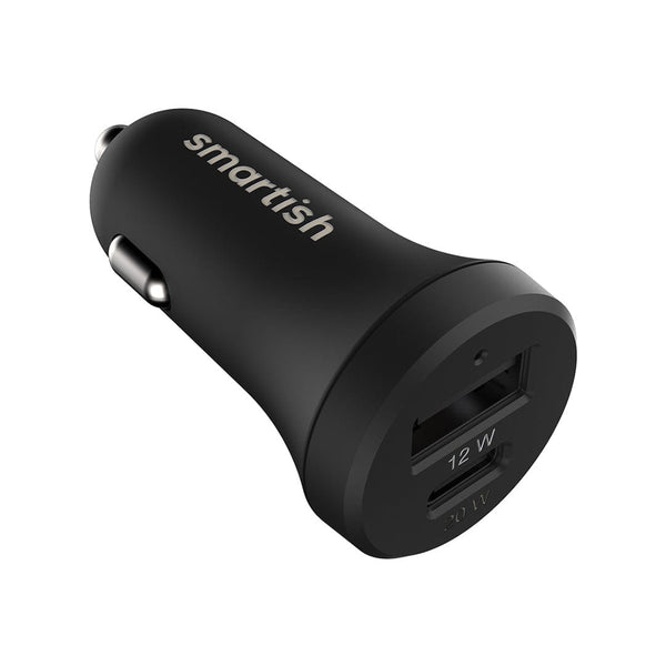 Charge Shack - 2-Port 32W USB & USB-C Car Charger – Smartish