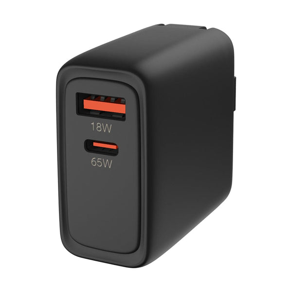 Charge Shack - 2-Port USB & USB-C 65W Wall Charger – Smartish